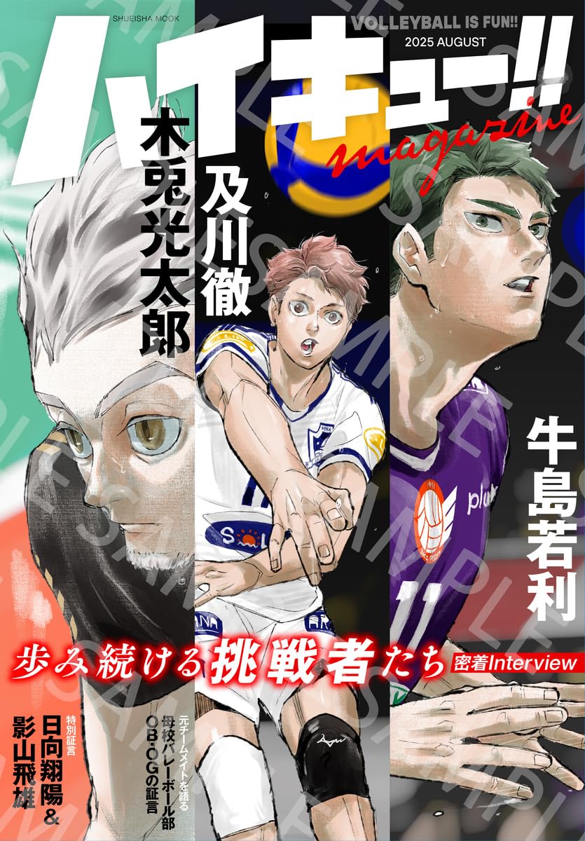 Haikyu!! Magazine 2025 AUGUST – MOYASHI JAPAN BOOKS
