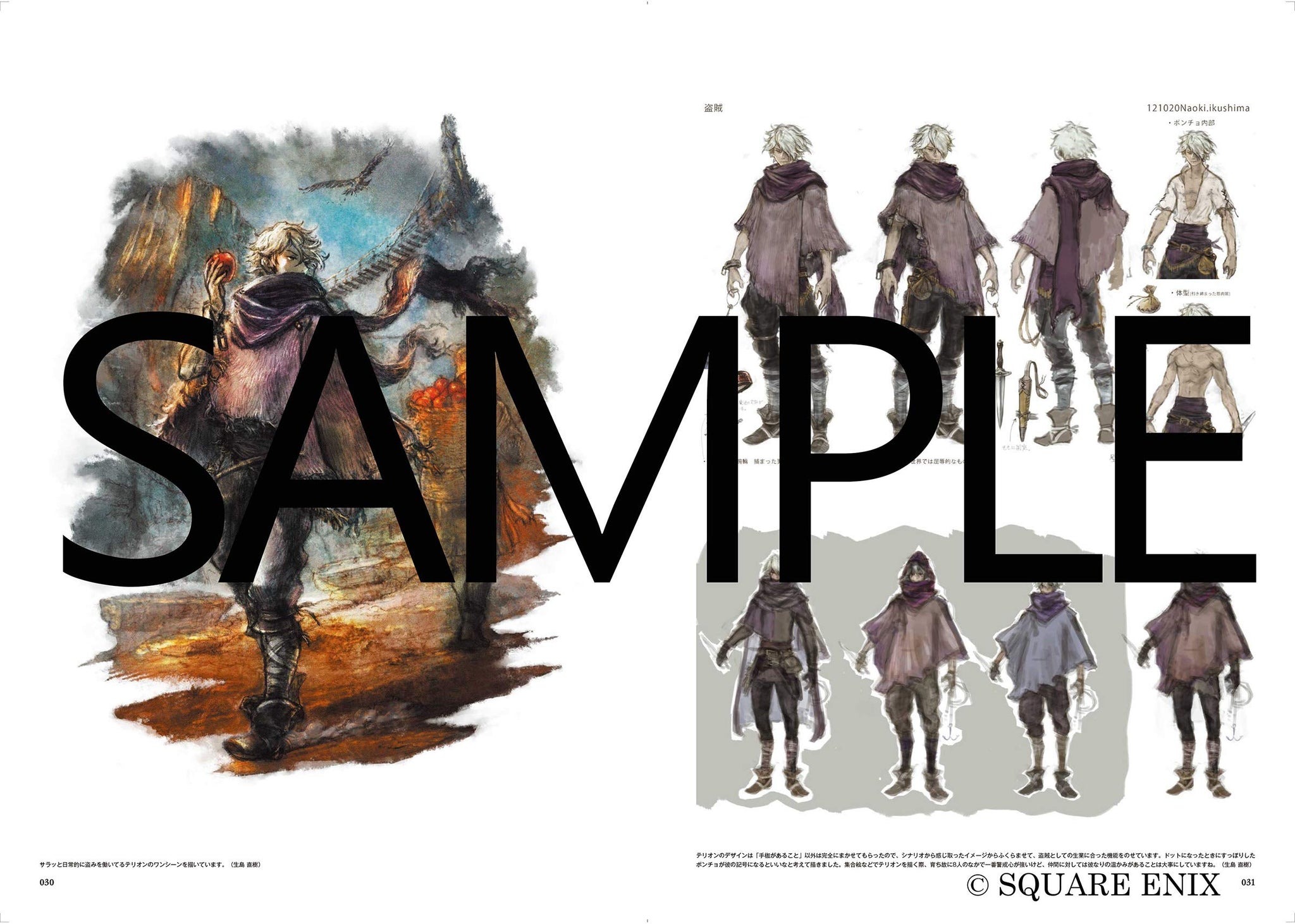 OCTOPATH TRAVELER Design Works THE ART OF OCTOPATH 2016-2020 – MOYASHI ...