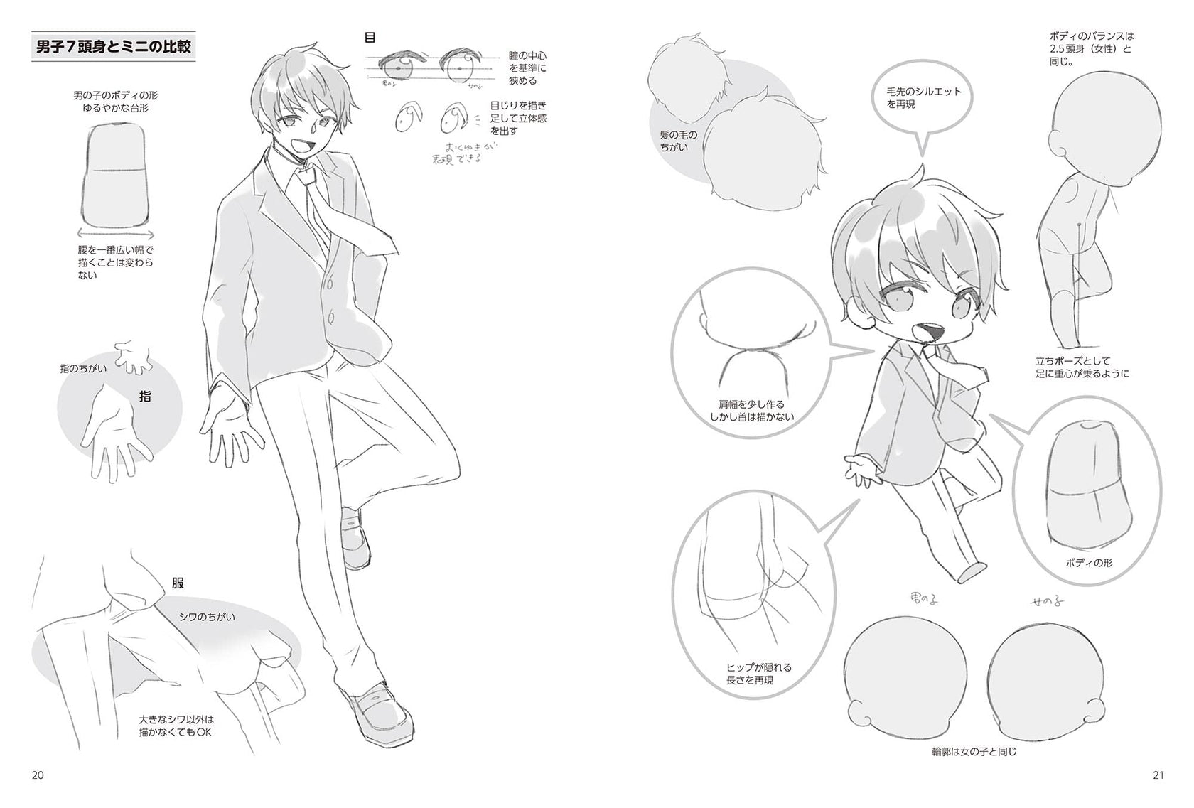 How To Draw Mini Characters Action Pose Moyashi Japan Books