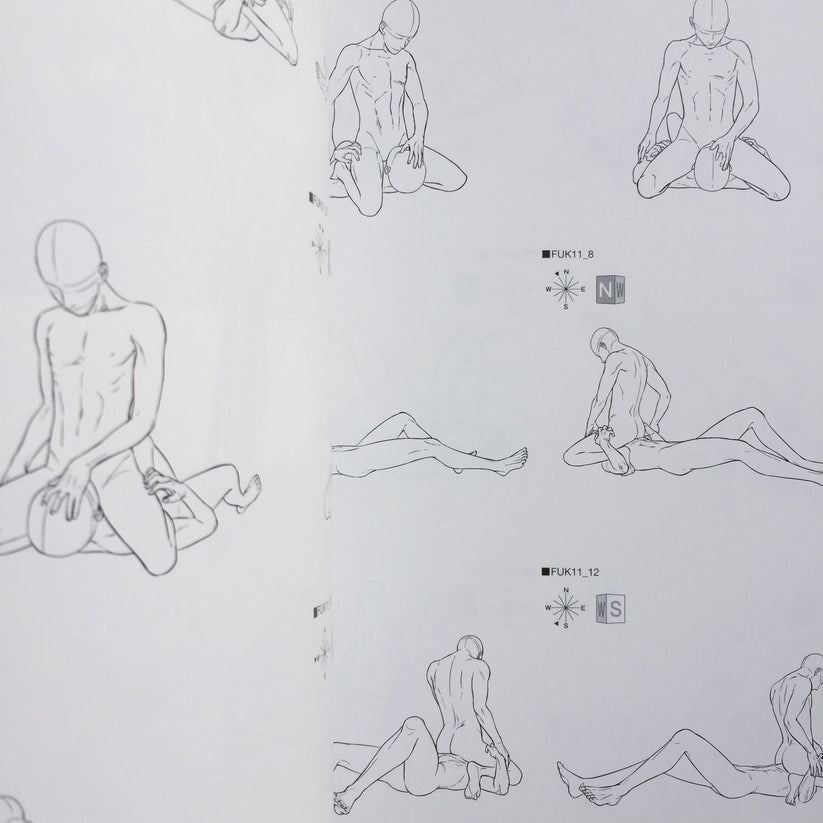 BL Pose Collection Submissive Pose Drawing Collection w/CD-ROM ...