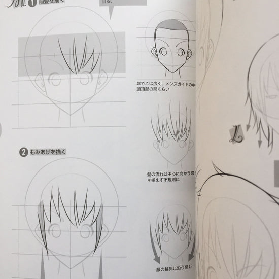 How To Draw Men's Moe Characters: face and body – MOYASHI JAPAN BOOKS