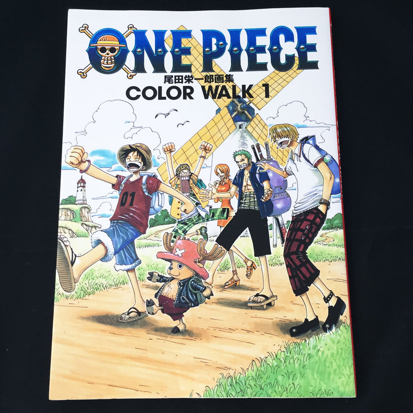 ONE PIECE Eiichiro Oda Art Book COLOR WALK 1 – MOYASHI JAPAN BOOKS