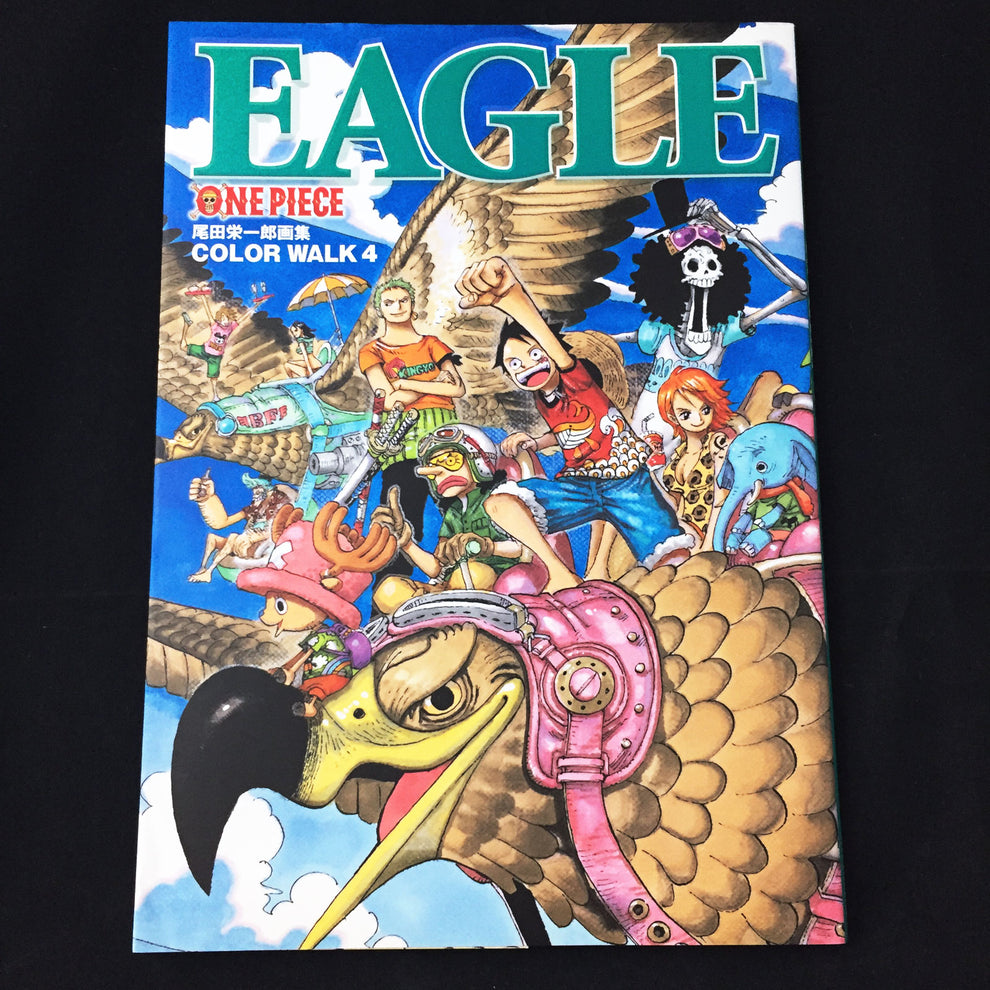ONE PIECE Eiichiro Oda Art Book COLOR WALK 4 EAGLE – MOYASHI JAPAN BOOKS